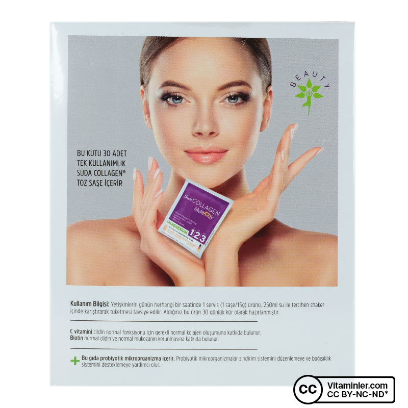 Suda Collagen Multiform Magnesium 15 Gr x 30 Saşe | Vitaminler