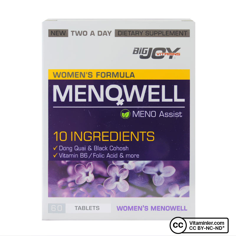 Suda Vitamin Menowell 60 Tablet | Vitaminler