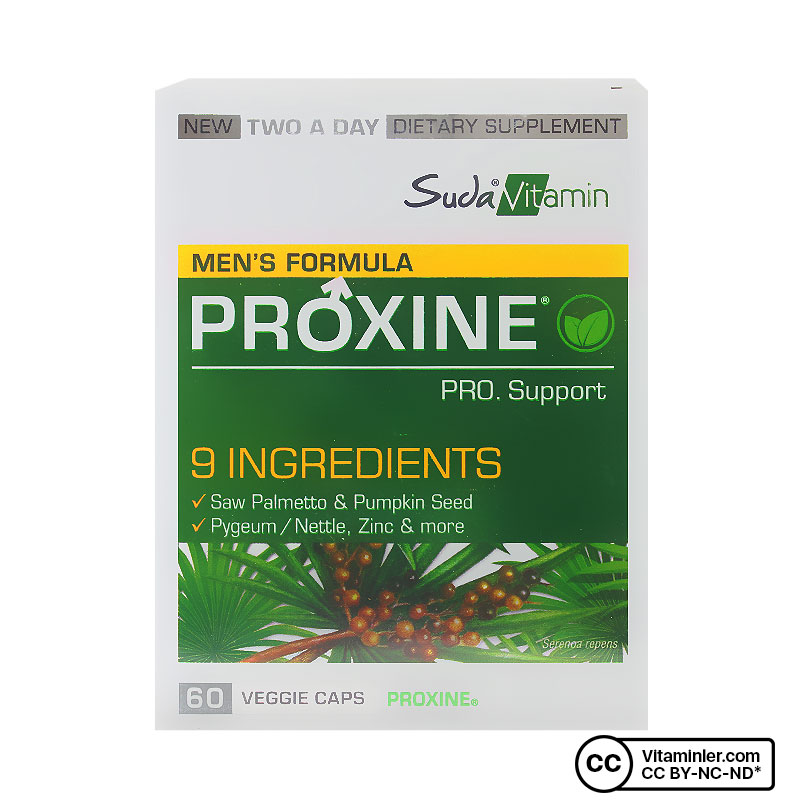 Suda Vitamin Proxine 60 Kapsül | Vitaminler