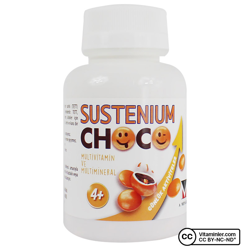 Sustenium Choco Multivitamin 90 Çiğnenebilir Form | Vitaminler