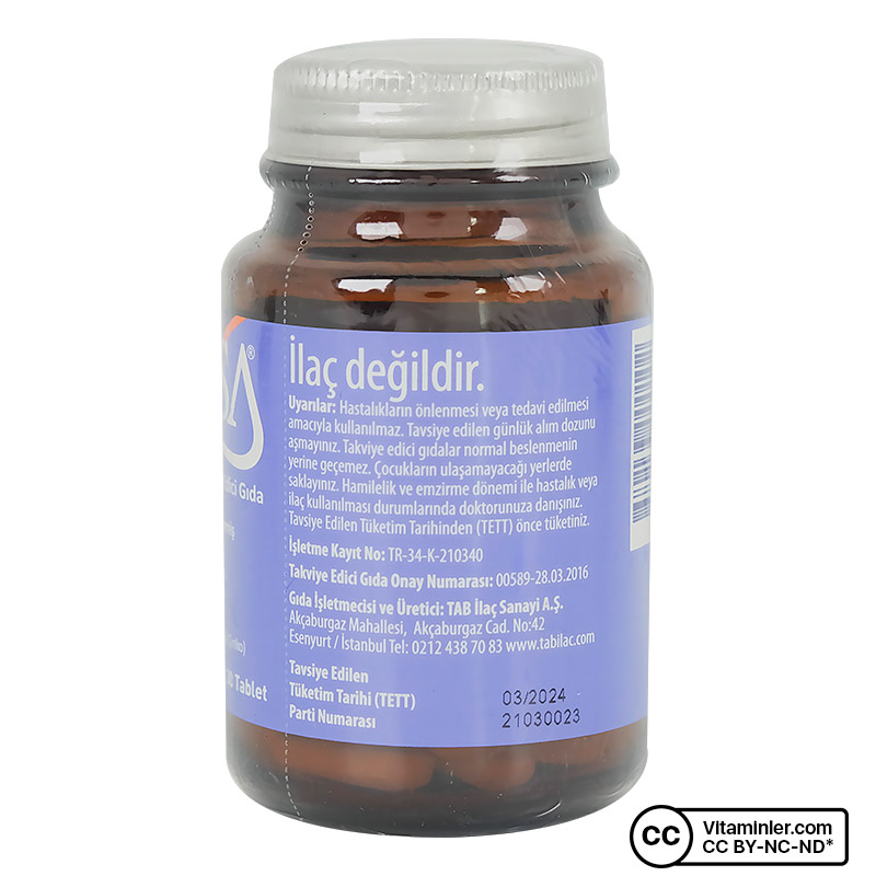 TAB Pahsa Type II Kollajen 30 Tablet | Vitaminler