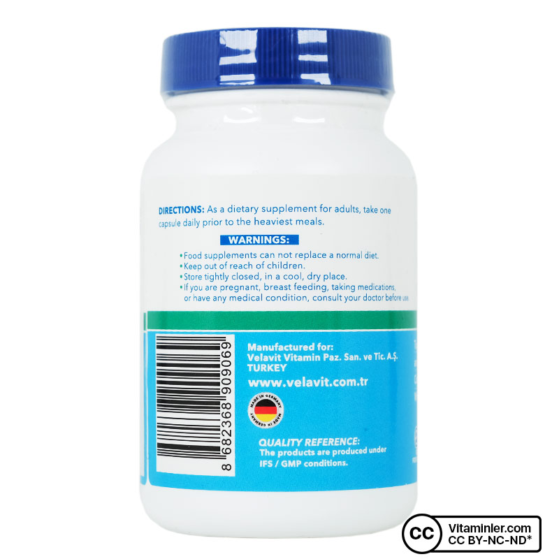 Velavit V-Probiotics with Enzymes 30 Kapsül | Vitaminler