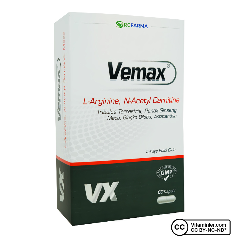 Vemax 60 Kapsül - Ginseng | Vitaminler