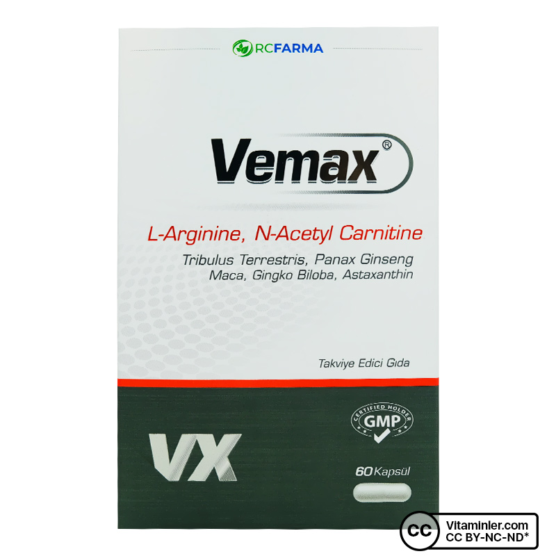 Vemax 60 Kapsül - Ginseng | Vitaminler