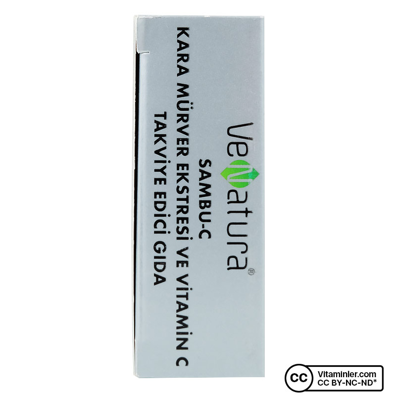 Venatura Sambu-C Kara Mürver Ekstresi ve C Vitamini 20 Kapsül | Vitaminler