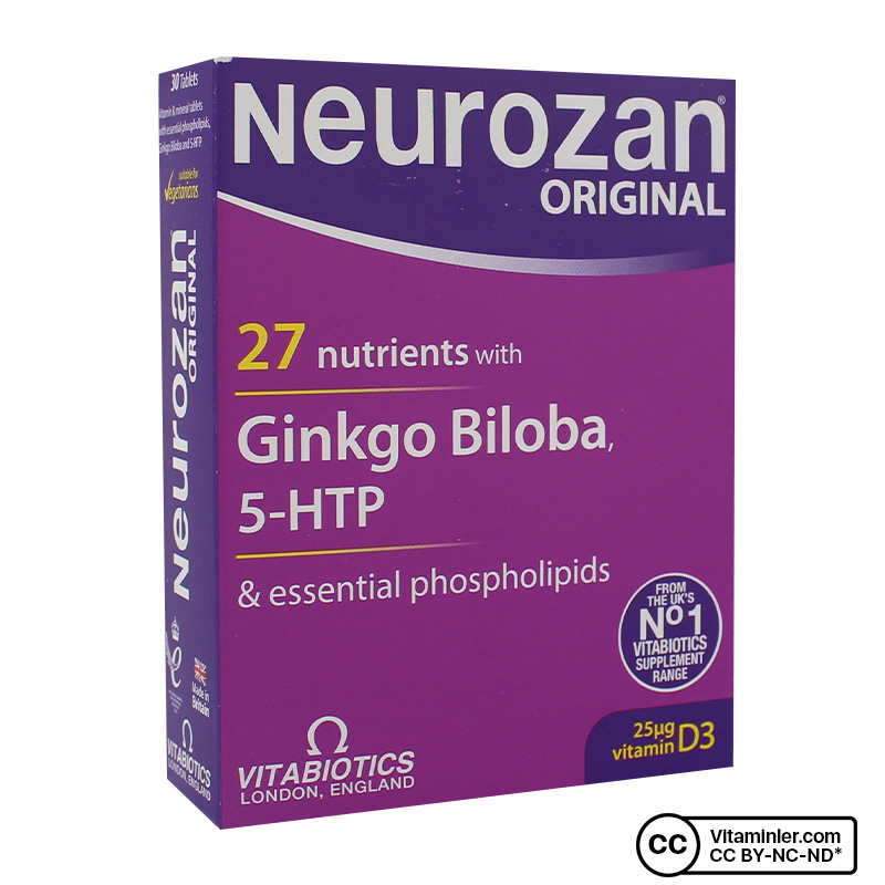 Vitabiotics Neurozan 30 Tablet | Vitaminler