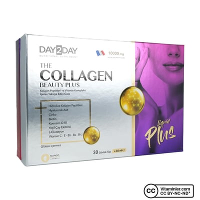 Day2Day Collagen Beauty Plus 30 Ampül | Vitaminler