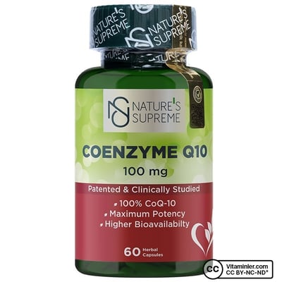 Nature's Supreme Coenzyme Q10 100 Mg 60 Kapsül | Vitaminler