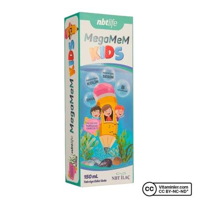 Nbt Life Megamem Kids 150 Ml - Omega 3 | Vitaminler