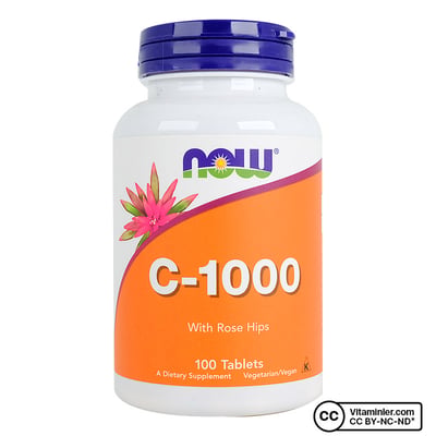 Now C-1000 Vitamin C 100 Tablet - C Vitaminleri