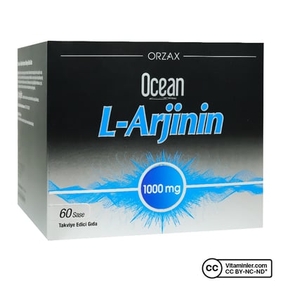 Ocean L-Arjinin 1000 Mg 60 Saşe | Vitaminler