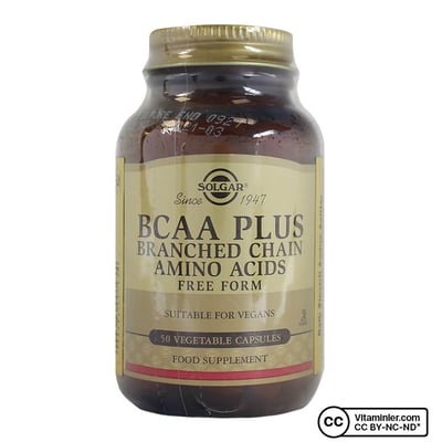 Solgar BCAA Plus 50 Kapsül - Amino Asitler | Vitaminler