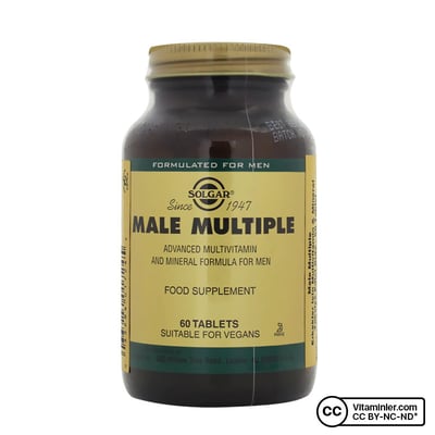 Solgar Male Multiple 60 Tablet | Vitaminler