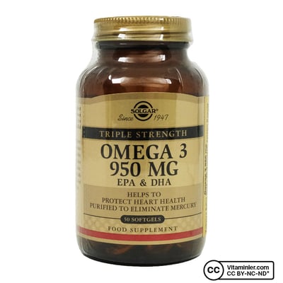 Solgar Omega-3 950 Mg 50 Kapsül - Omega 3 | Vitaminler