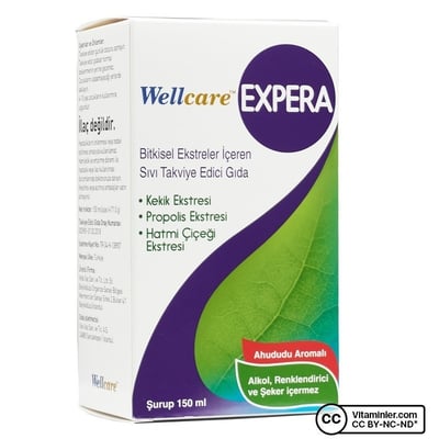 Wellcare Expera Şurup 150 Ml - Hatmi | Vitaminler
